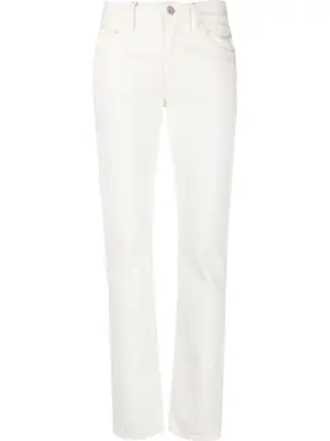 Attico High-rise Slim-leg Jeans
