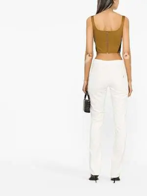 Attico High-rise Slim-leg Jeans