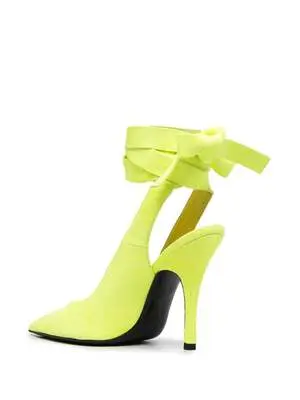 Attico Venus 110mm Tie-ankle Pumps