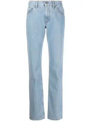 Attico High-rise Slim-fit Jeans - Blue