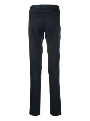 BILLIONAIRE Classic Straight Leg Trousers - Blue