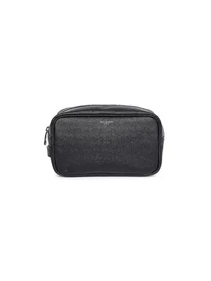Saint Laurent Leather Cosmetic Case