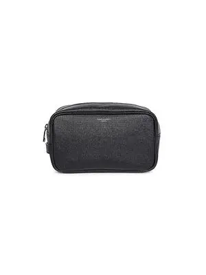Saint Laurent Leather Cosmetic Case