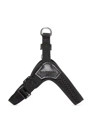 Balenciaga Dog Harness In Black - Black