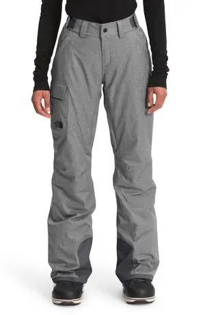 The North Face Freedom Waterproof Insulated Pants - Medium Grey Heather