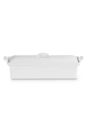 LE CREUSET 1.5-quart Enameled Cast Iron Pate Terrine - White