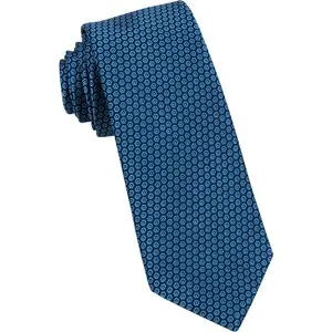 W.R.K Neat Silk Neck Tie - Horizon