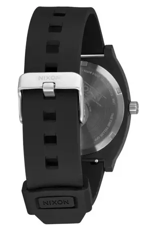 Nixon Time Teller Strap Watch - Black