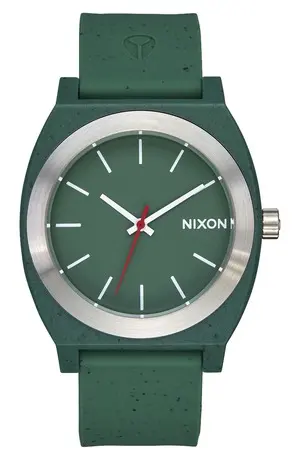 Nixon Nixon Time Teller Strap Watch Olive Speckle
