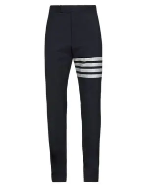 Thom Browne Midnight Wool Tailored Straight Leg Pants