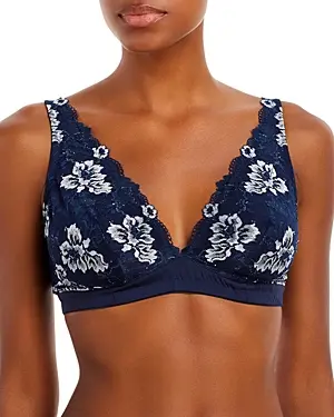 Cosabella Savona Lace Bralette Noct Blue/ Ivory