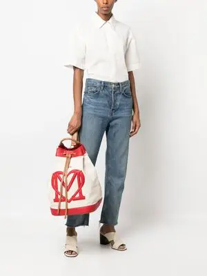 Moschino Logo-motif Drawstring Backpack
