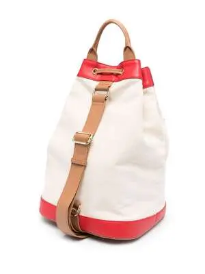 Moschino Logo-motif Drawstring Backpack