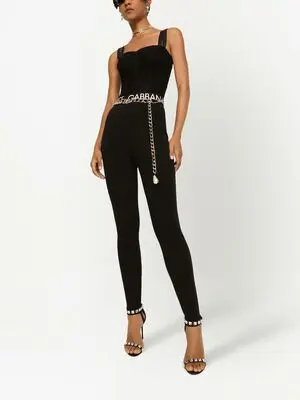 Dolce & Gabbana Draped Tulle Corset Top