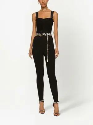 Dolce & Gabbana Draped Tulle Corset Top