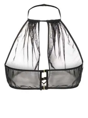 TOM FORD Sheer Halterneck Cropped Top