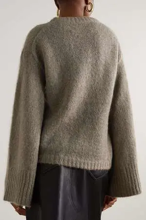 BY MALENE BIRGER Cierra Brushed Knitted Sweater