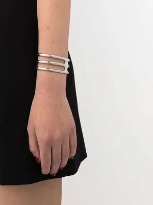 Tom Wood Cage Double Cuff Bracelet
