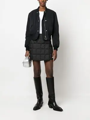 IENKI IENKI Quilted Mini Skirt - Black