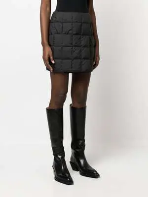 IENKI IENKI Quilted Mini Skirt - Black
