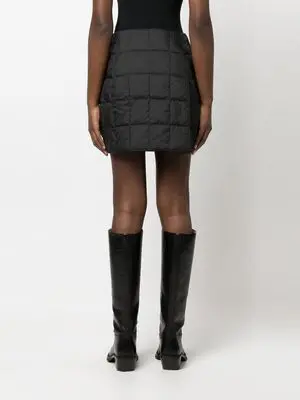 IENKI IENKI Quilted Mini Skirt - Black