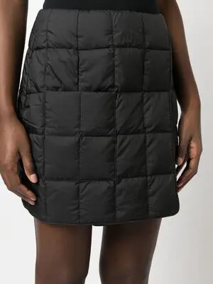 IENKI IENKI Quilted Mini Skirt - Black