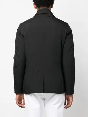 MOORER Single-breasted Padded Jacket - Black