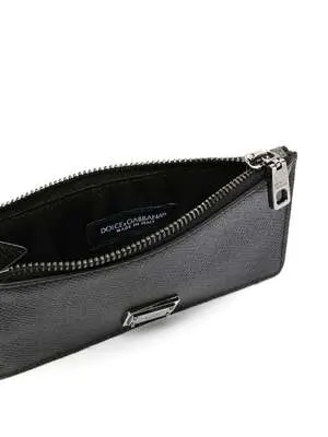 Dolce & Gabbana Logo-tag Leather Card Holder