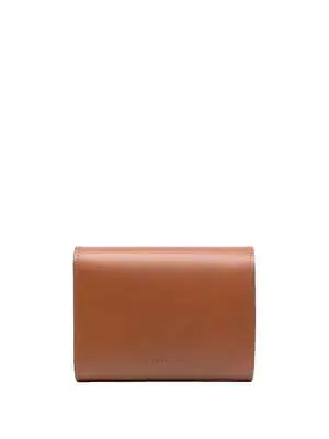 Longchamp Box-trot Leather Tri-fold Purse