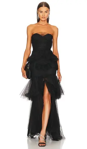Michael Costello Bow Evening Dresses