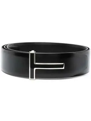 TOM FORD Reversible Logo Belt - Black