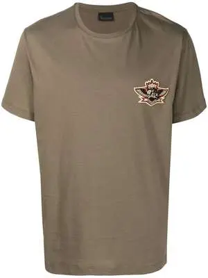BILLIONAIRE Logo-patch Short-sleeved T-shirt - Green