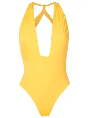 CLUBE BOSSA V-neck One-piece Swimsuit