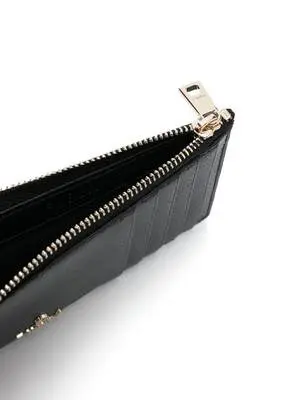 Furla Logo-plaque Detail Wallet - Black