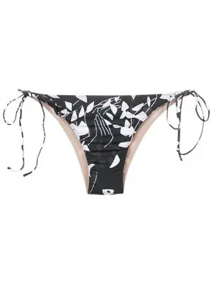 CLUBE BOSSA Abstract-pattern Bikini Bottom - Black
