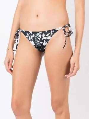 CLUBE BOSSA Abstract-pattern Bikini Bottom - Black