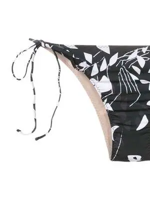 CLUBE BOSSA Abstract-pattern Bikini Bottom - Black