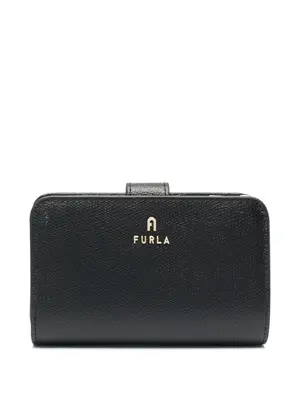 Furla Logo-plaque Detail Wallet - Black