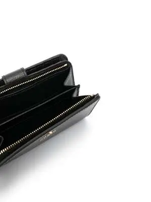 Furla Logo-plaque Detail Wallet - Black