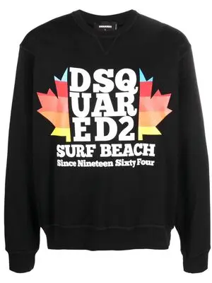 Dsquared2 Graphic-print Long-sleeve Sweatshirt
