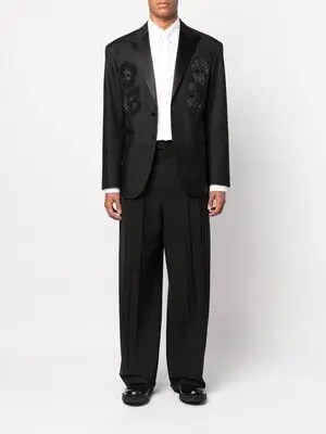 Dsquared2 Logo-detail Pin-collar Shirt - White