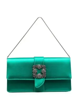 Manolo Blahnik Decorative-buckle Clutch-bag