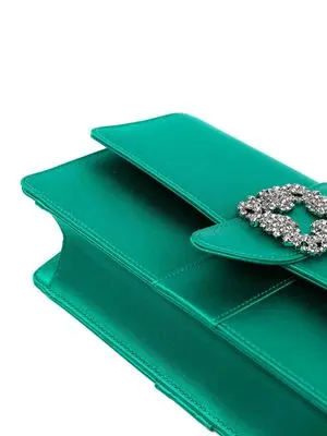 Manolo Blahnik Decorative-buckle Clutch-bag