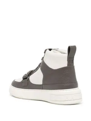 Bally Merryk Leather High-top Sneakers