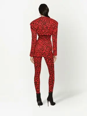 Dolce & Gabbana Leopard-print Mini Skirt