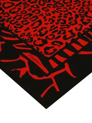 Dolce & Gabbana Animal-print Silk Scarf