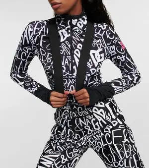 Dolce & Gabbana Logo-print Ski Salopettes