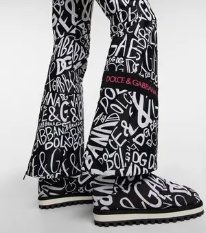 Dolce & Gabbana Logo-print Ski Salopettes