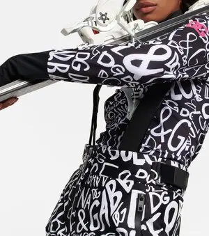 Dolce & Gabbana Logo-print Ski Salopettes