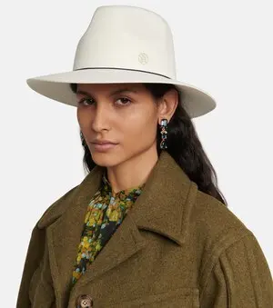 MAISON MICHEL Henrietta Wool-felt Fedora